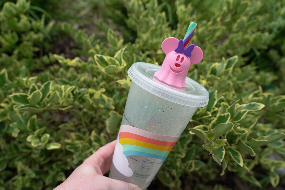 Magical Straw Happy Haunt Ghost Straw Buddy Straw Charm | Etsy