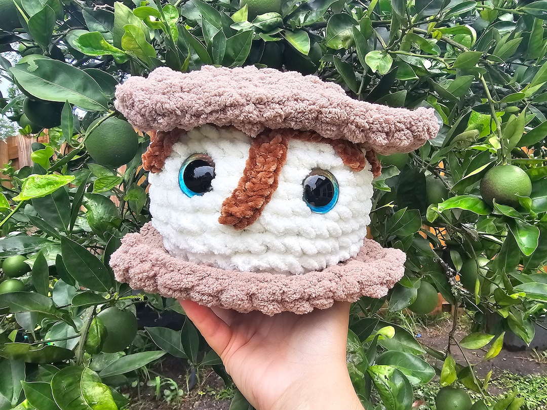 Made to Order: Snuggly S'more, Smores, Smore Plushie, Crochet S'more ...
