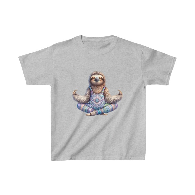 Zen Sloth Meditation T-shirt, Find Your Inner Peace - Etsy