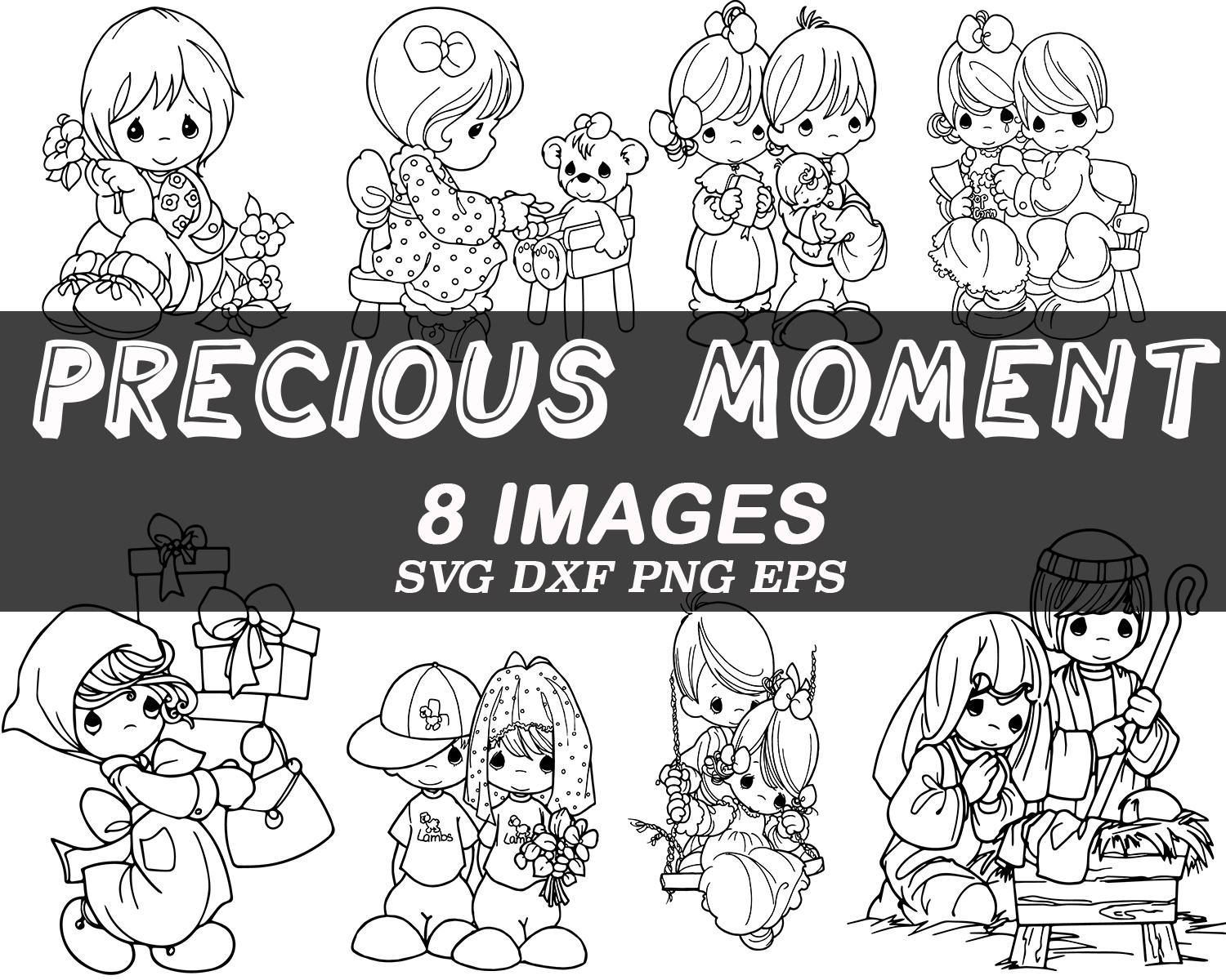 precious moment svg clipart decal stencil vinyl clip | Etsy