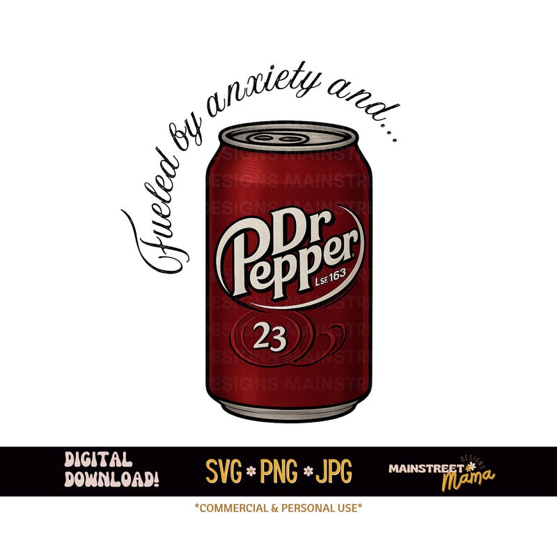 Dr Pepper Clipart - Etsy
