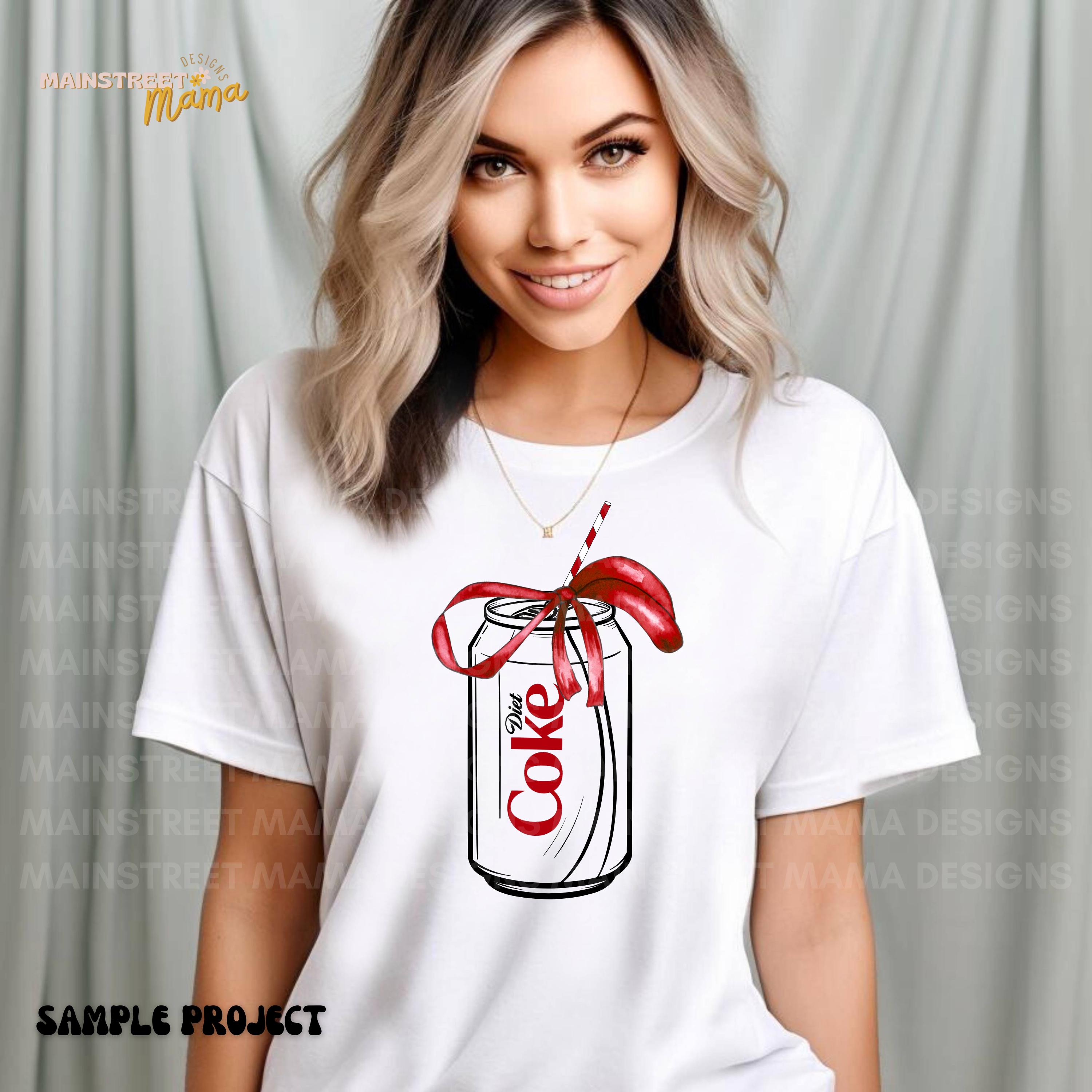 Diet Coke Can Coquette Bow SVG PNG | Diet Coke Svg | Diet Coke Addict ...
