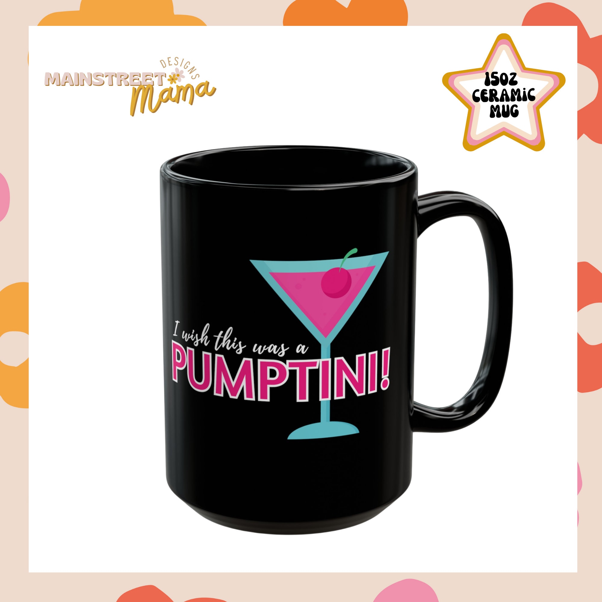 Pumptini Large Coffee Mug VPR Merch SUR Funny Mugs Gift for Bravo Fan ...