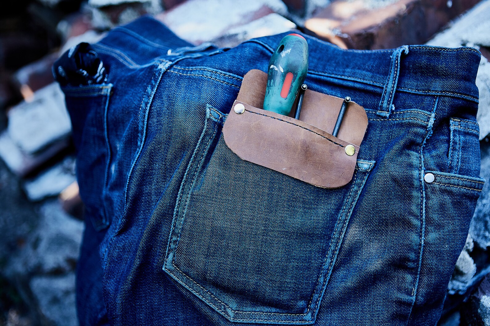 Leather Pocket Protector - Etsy