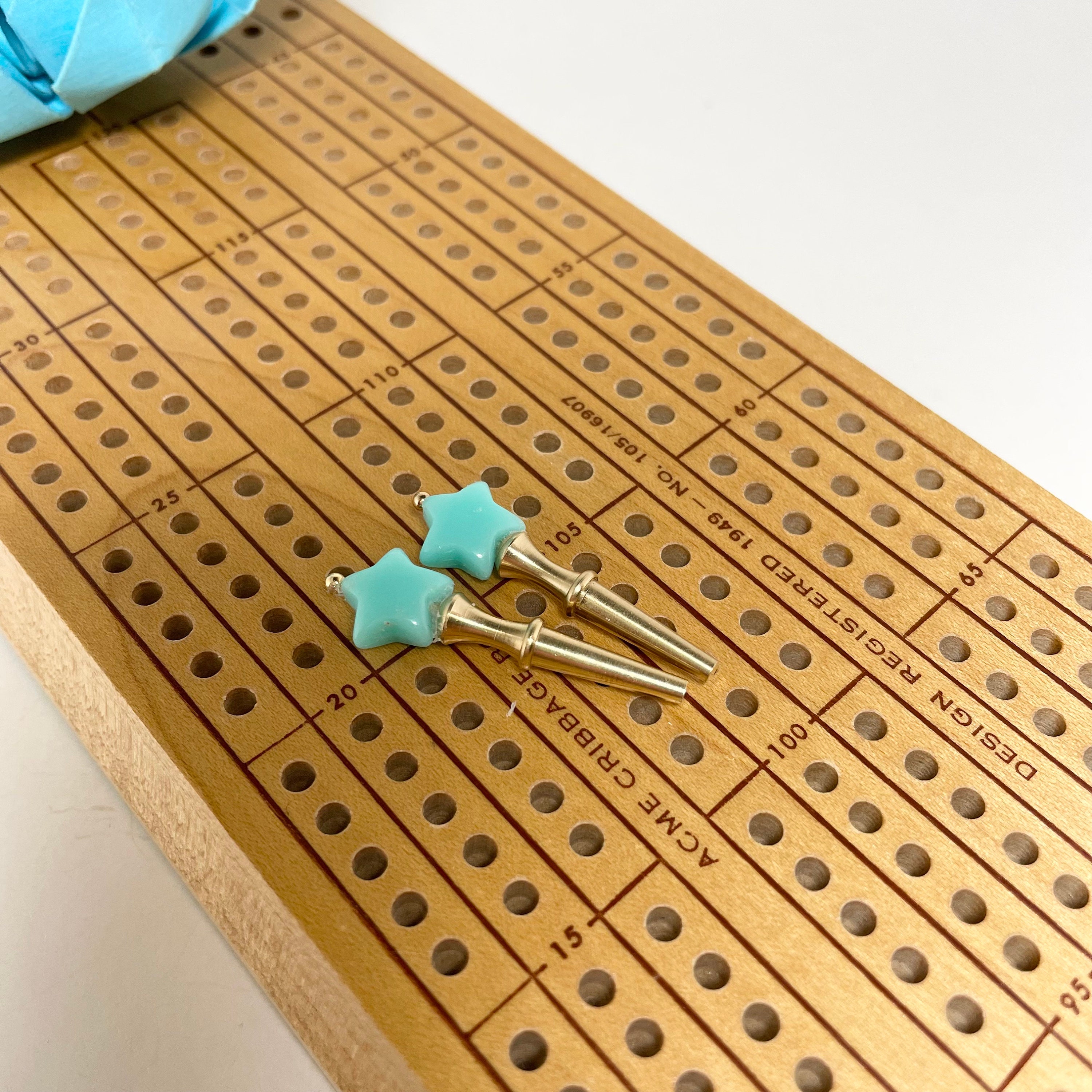 Cribbage Peg Cribbage Star Cribbage Board - Etsy