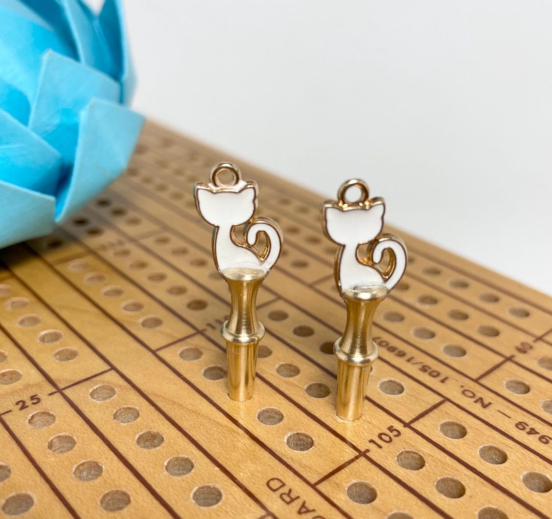 Cribbage Pegs | Crib Pegs | Cribbage Board | Cat | Cat Lover - Etsy