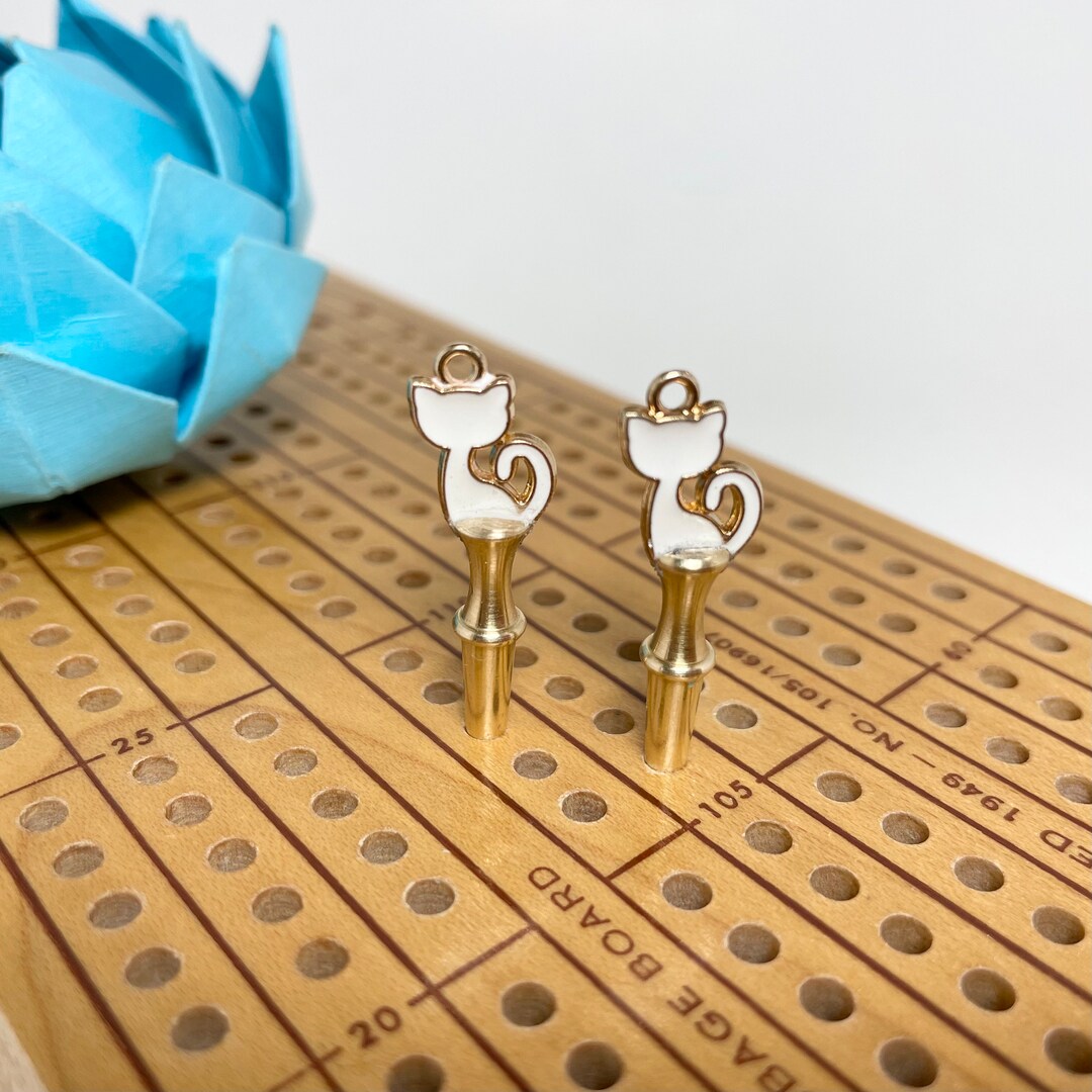 Cribbage Pegs Crib Pegs Cribbage Board Cat Cat Lover - Etsy