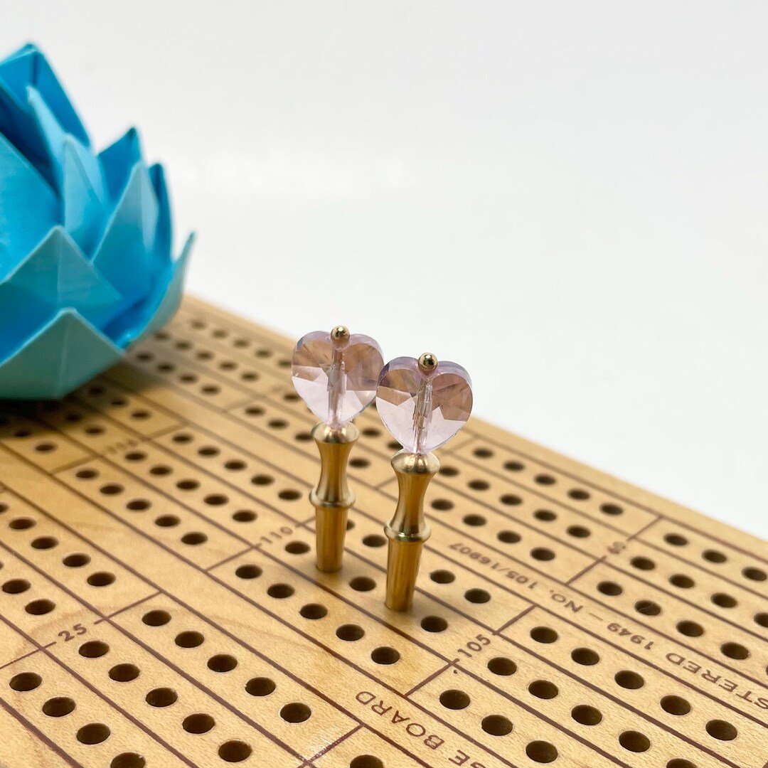 Cribbage | Crib Pegs | Cribbage Board |hearts | Cribbage Pegs - Etsy