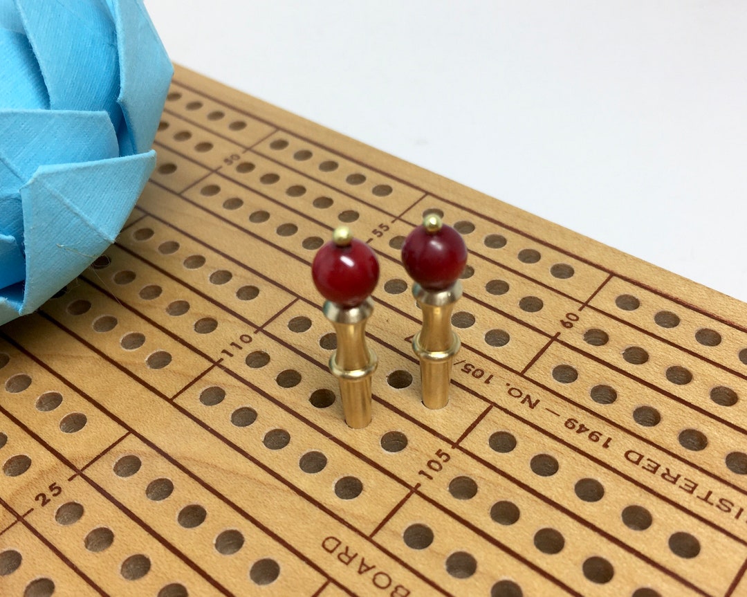 Cribbage Pegs Crib Pegs Cribbage Cribbage Board Board - Etsy