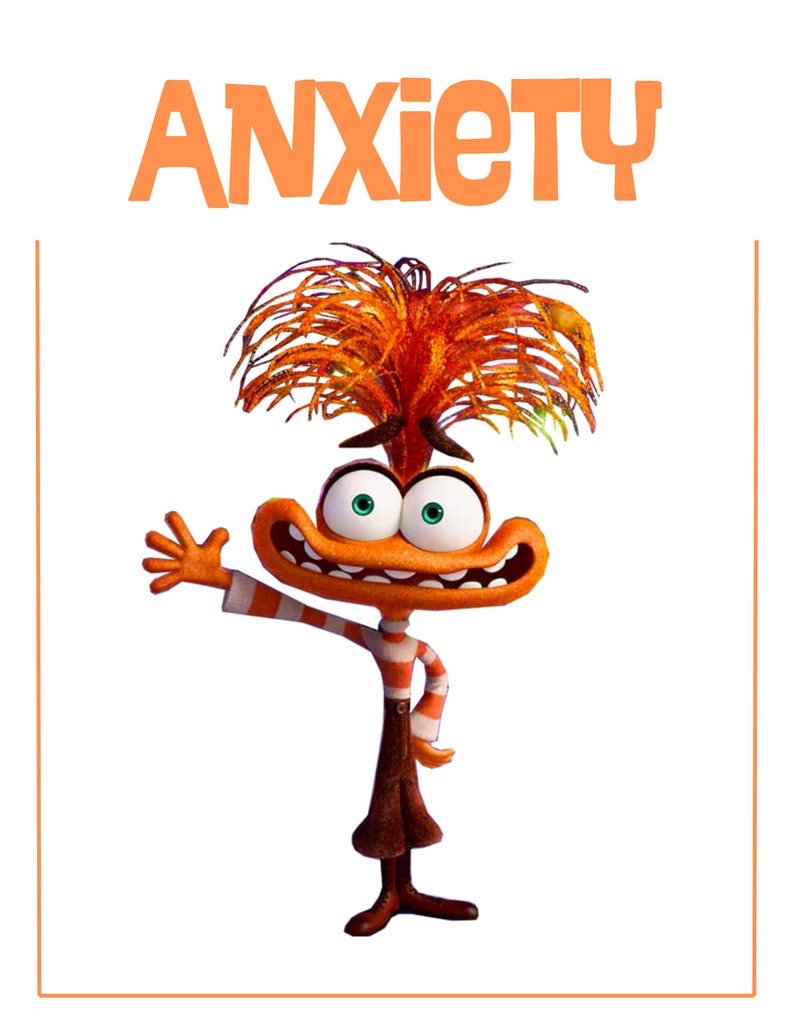 Inside Out 2 Classroom Emotion Posters - Etsy