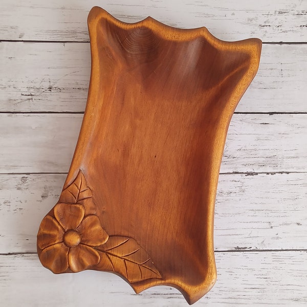 Hand Carved Tray - Etsy