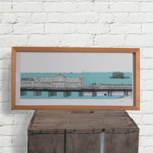 Brighton Pier Print - Etsy UK