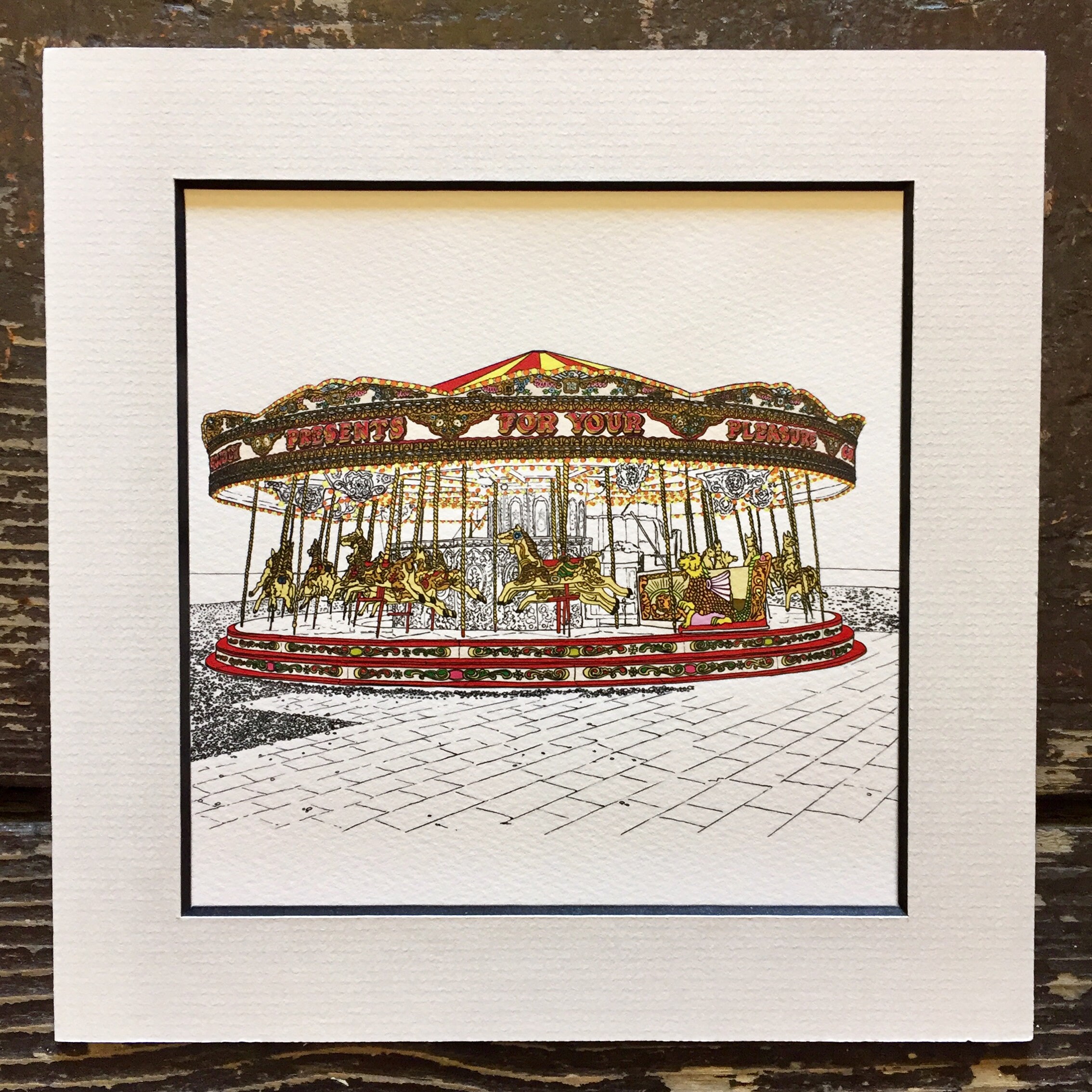 Carousel Print - Etsy