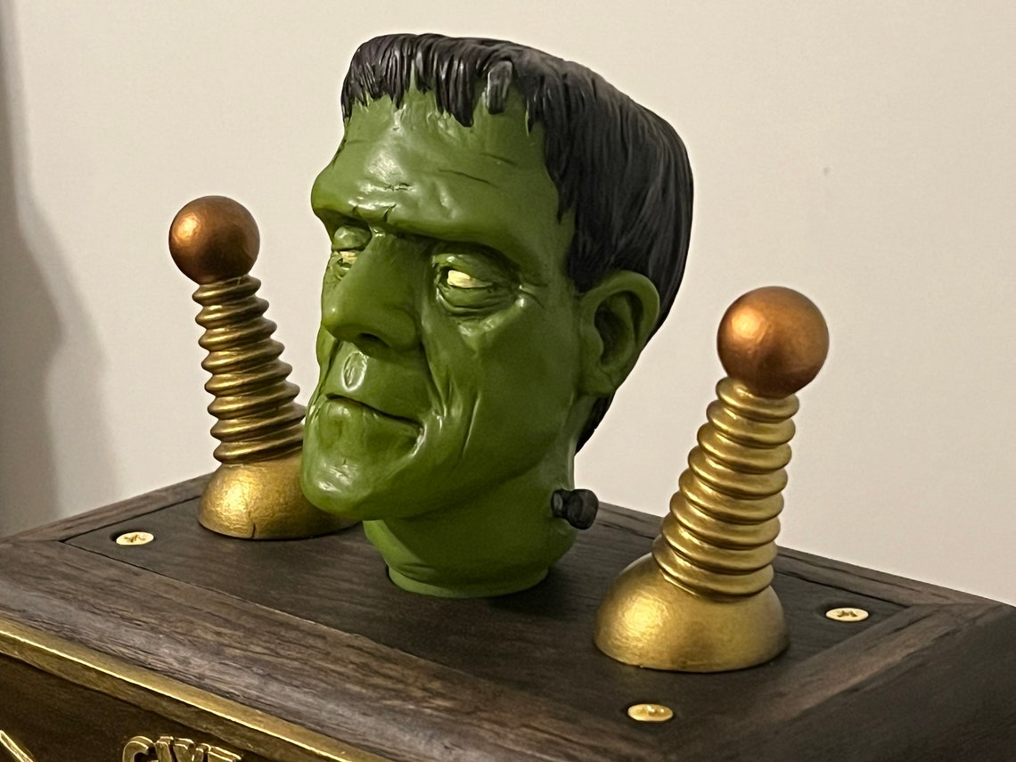 Interactive Frankenstein Light up Blow Mold- Make Your Own Electricity ...