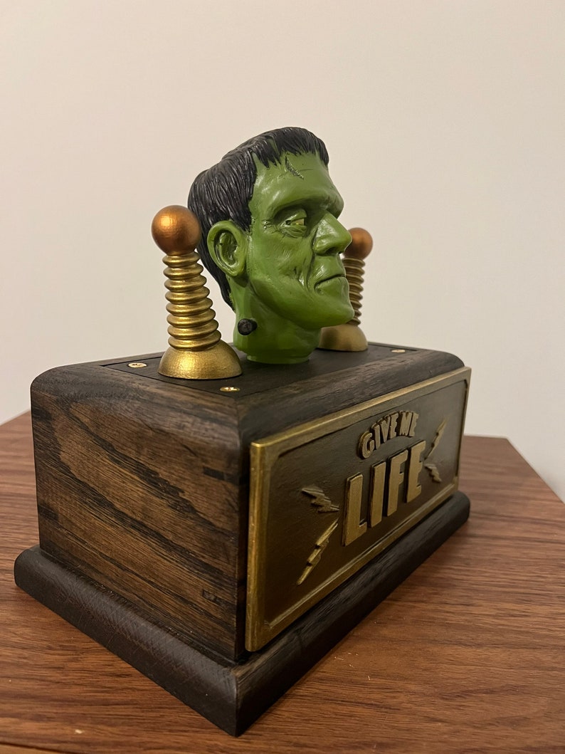 Interactive Frankenstein Light up Blow Mold- Make Your Own Electricity ...
