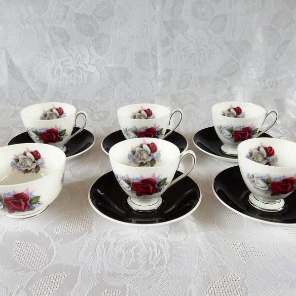 Queen Anne Tea Set - Etsy UK