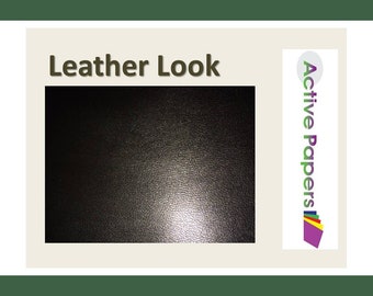 Leather Look Paper - Etsy UK