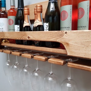 Floating Home Bar, Drinks Shelf, Gin Rack, Cocktail Display Cabinet ...
