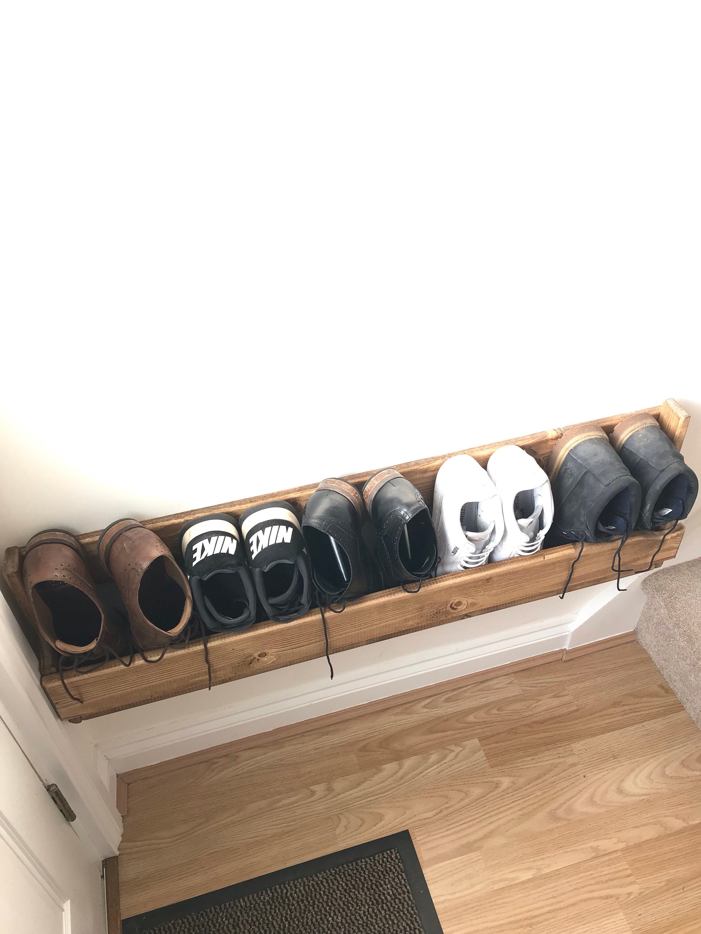 Shabby Chic Wooden Shoe Racks Rustic Vintage Shoe / Display - Etsy UK