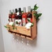 Rustic Drinks Rack, Wine, Vodka, Gin, Prosecco, Champagne, Drinks ...
