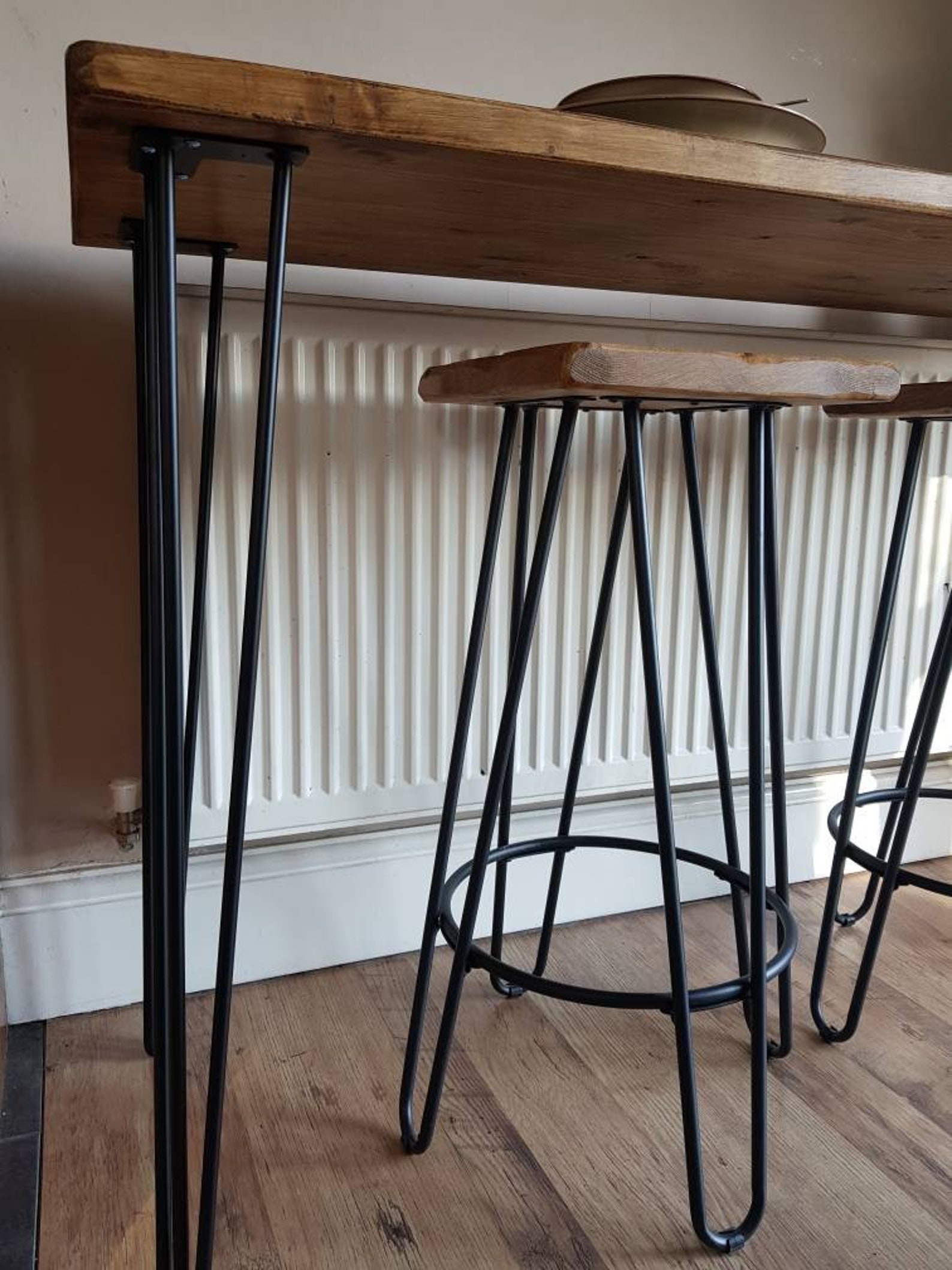 Breakfast Bar Kitchen Dining Area Table Scaffold Boards | Etsy UK