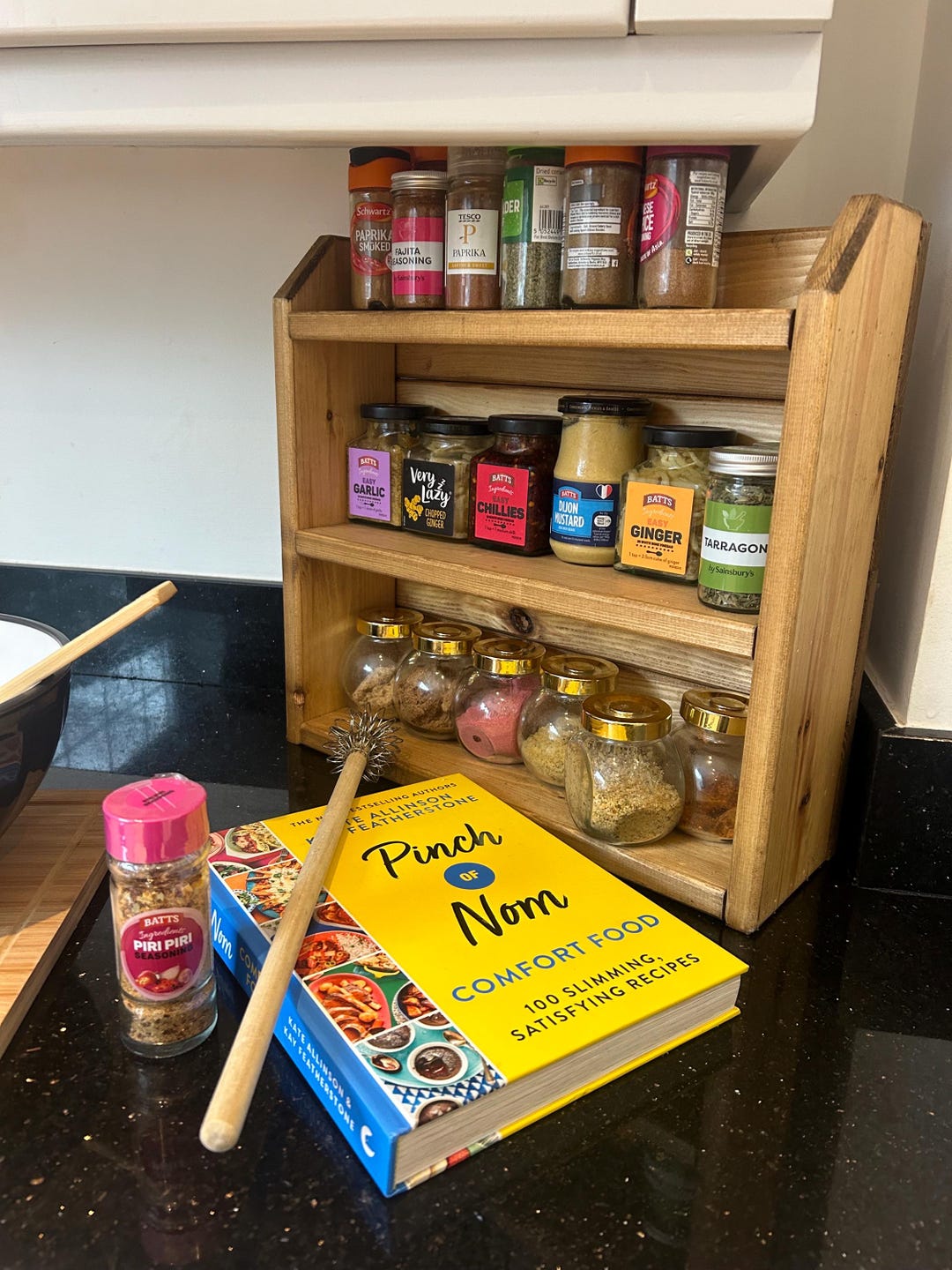 The Spice Nook - Handmade Wooden Free Standing Spice Rack, Coffee ...