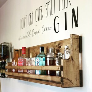 Reclaimed Wooden Spirit, Rum, Vodka, Gin, Wine and Beer Bottle Holder ...