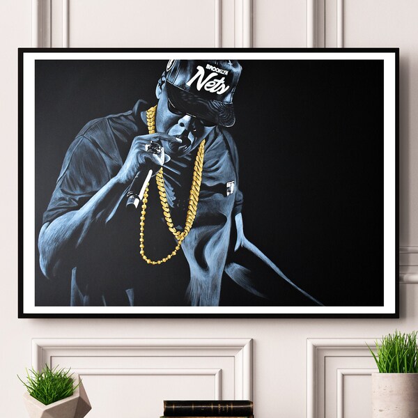 Jay Z Canvas - Etsy