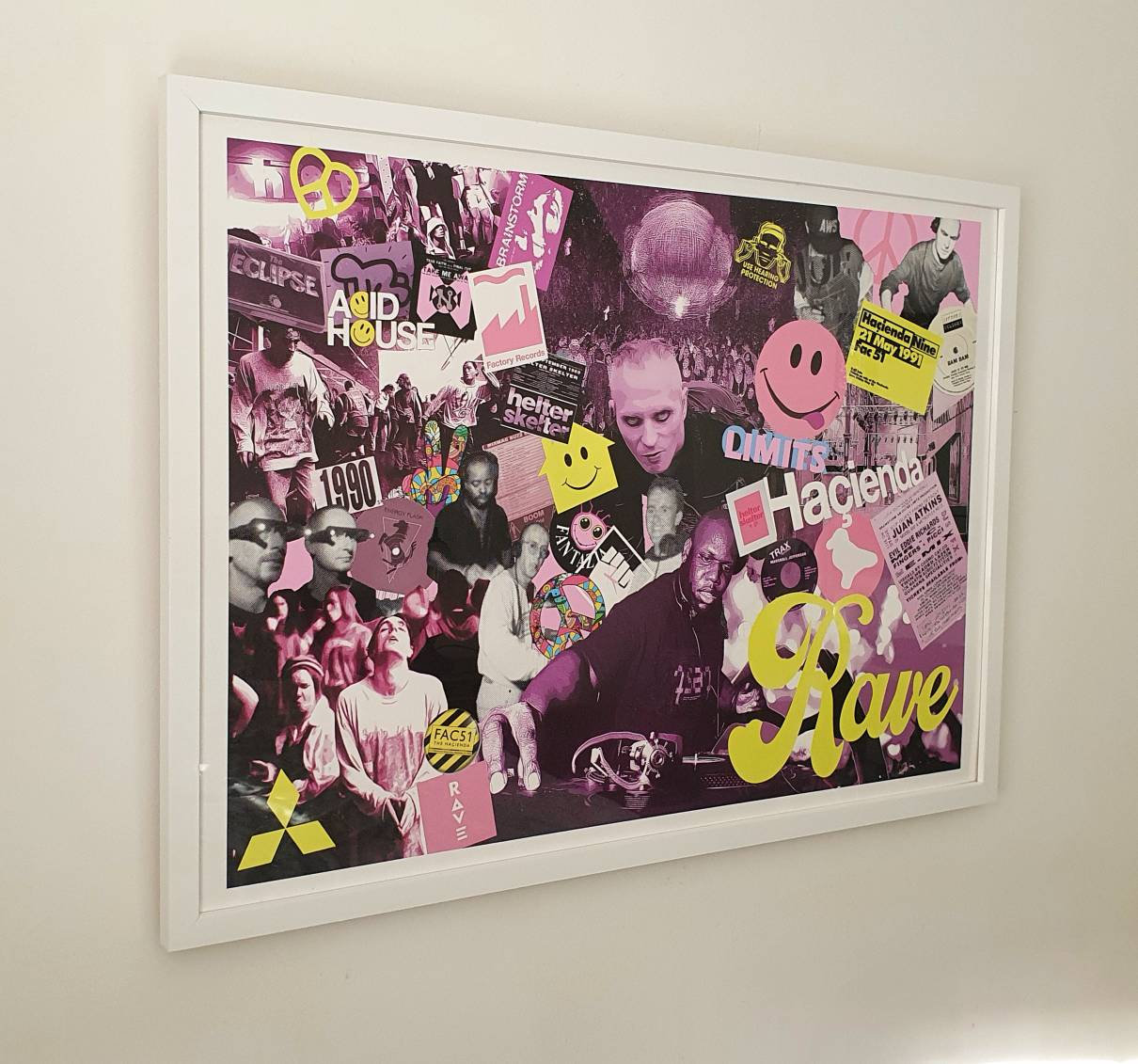 Rave Culture Limited Edition Print Acid House Print Acid | Etsy