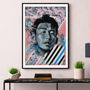 Son Heung-min - Limited Edition Print. Tottenham Hotspur Print, Son ...