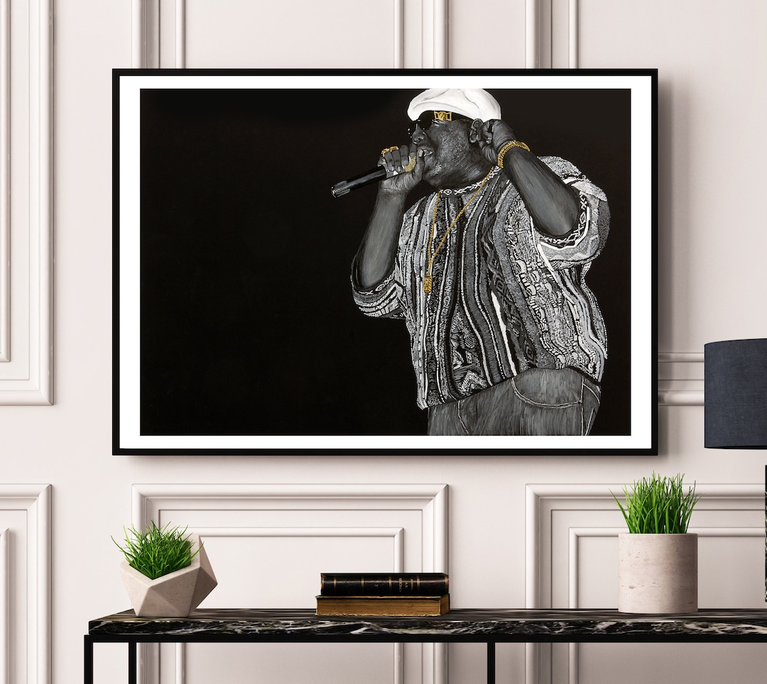 Biggie Smalls - Limited Edition Print. Notorious BIG Print, Biggie ...
