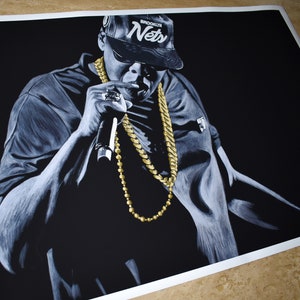 Jay Z - Limited Edition Print. Jay Z Poster, Jay Z Print, Jay-z Poster ...