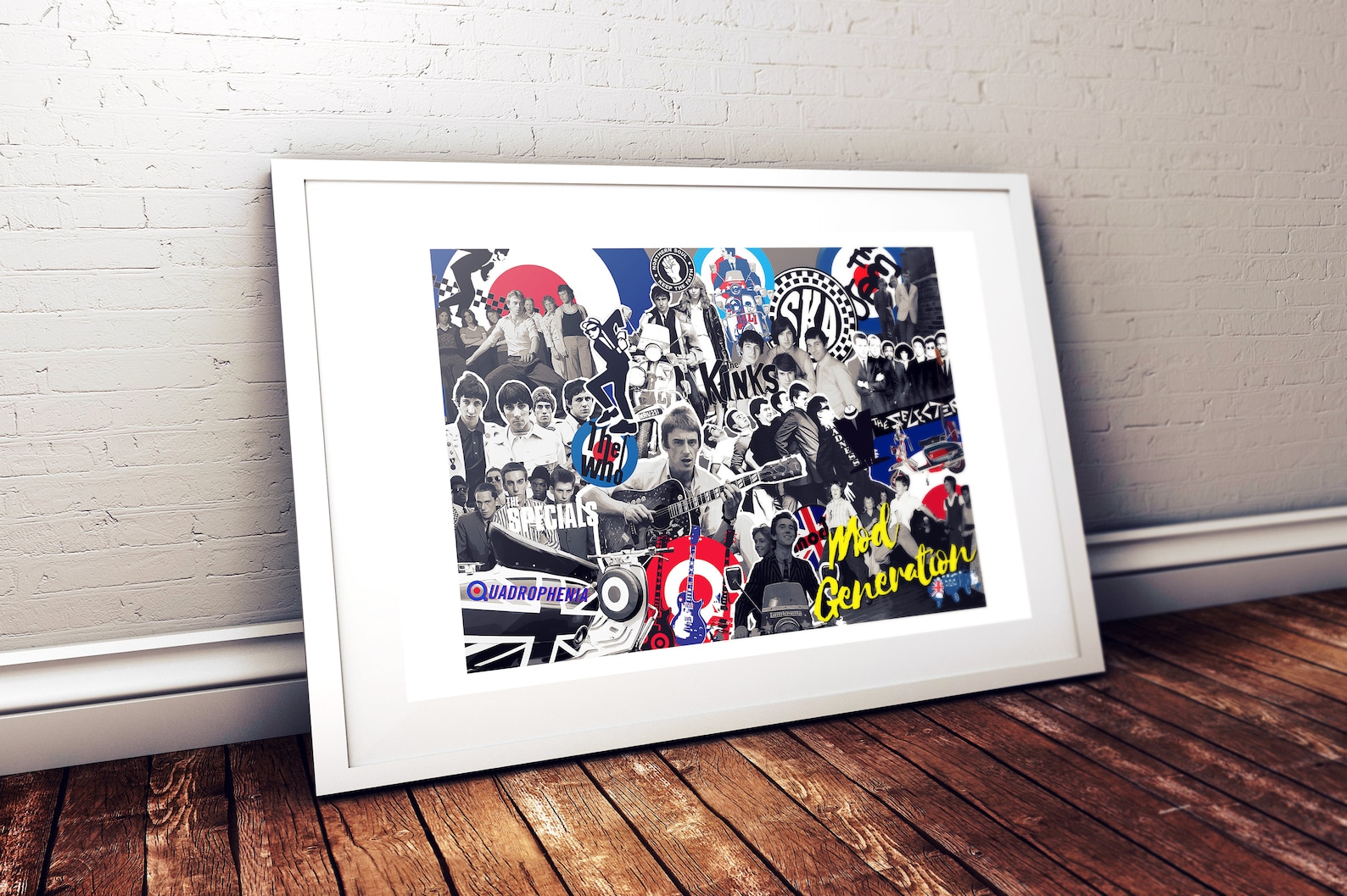 Mod Generation Limited Edition Print. Mod Wall Art Mod | Etsy