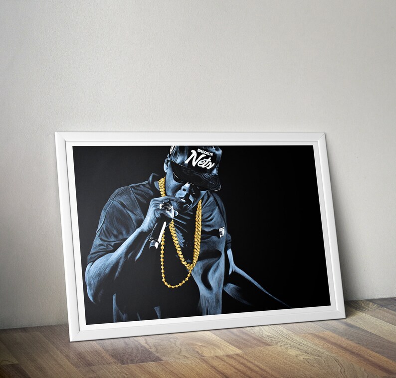 Jay Z - Limited Edition Print. Jay Z Poster, Jay Z Print, Jay-z Poster ...
