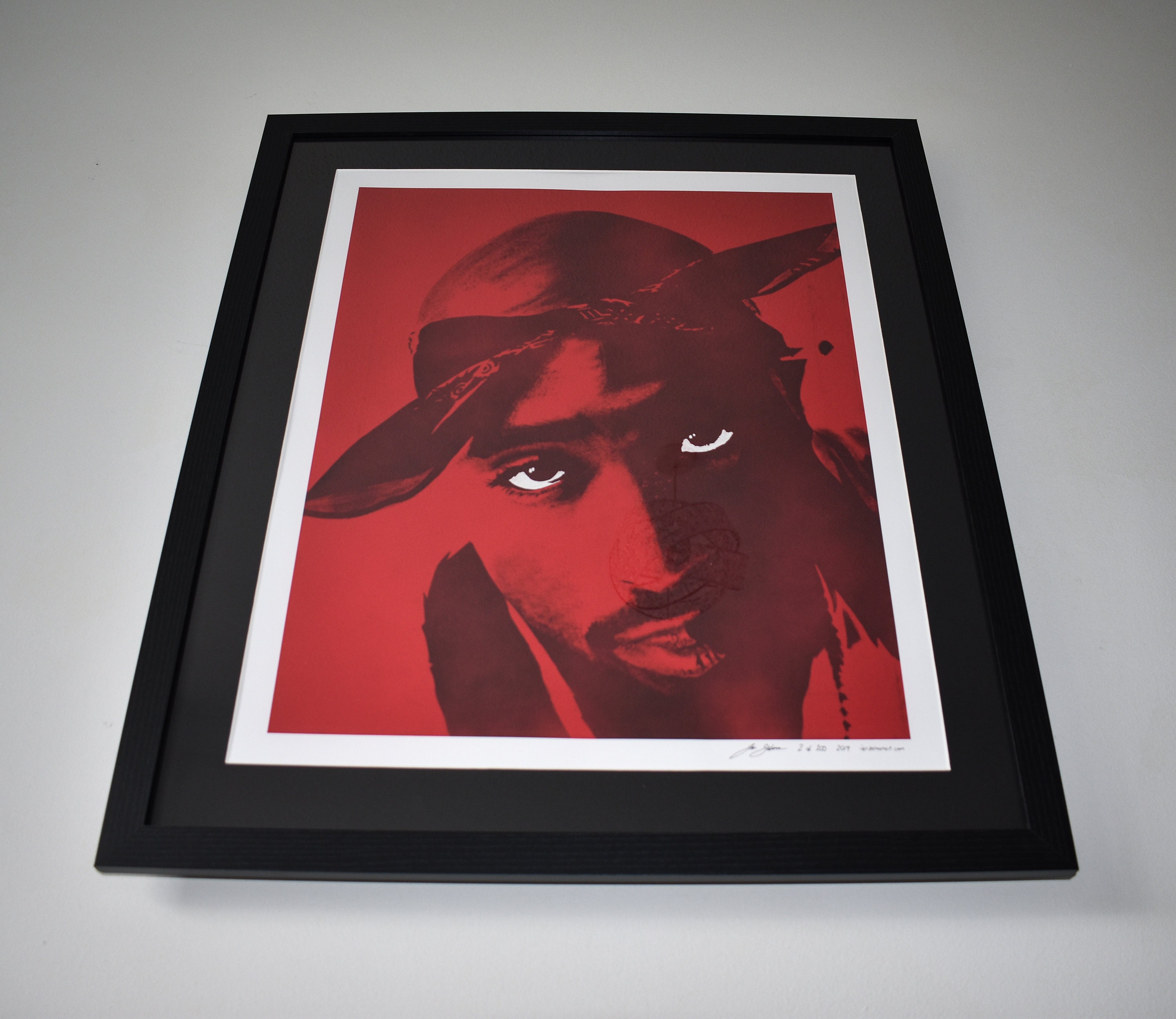 Tupac Shakur Limited Edition Print. Tupac Shakur Wall Art - Etsy UK