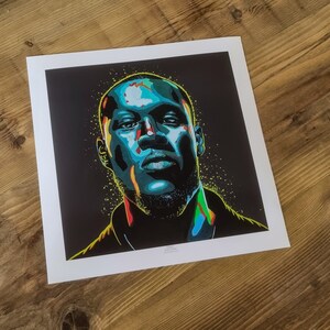 Stormzy - Limited Edition Print. Stormzy Wall Art, Hip Hop Poster ...