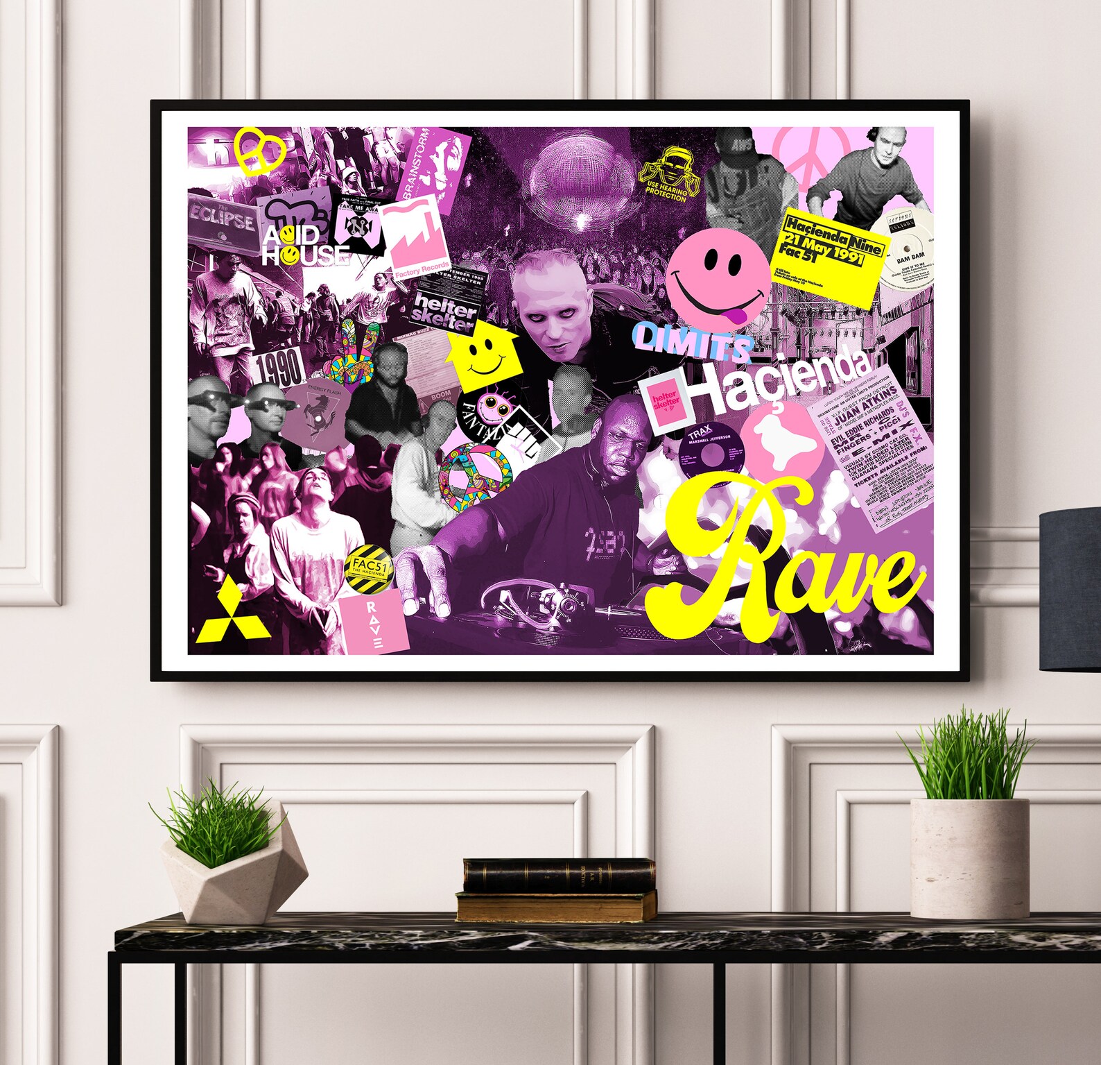 Rave Culture Limited Edition Print Acid House Print Acid | Etsy