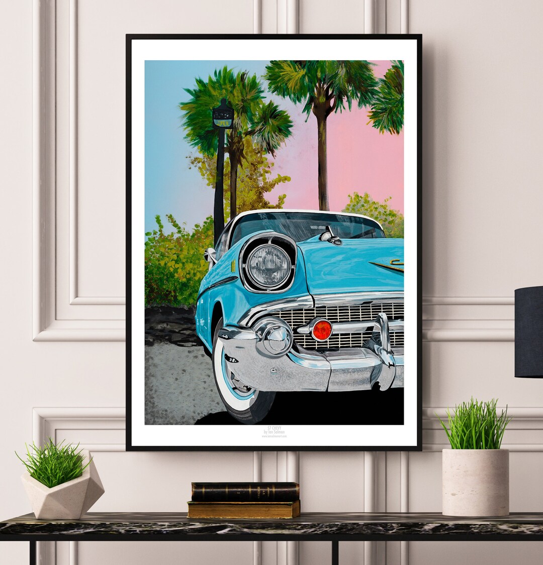 1957 Chevrolet - Limited Edition Print. 1957 Chevrolet Poster, 57 Chevy ...
