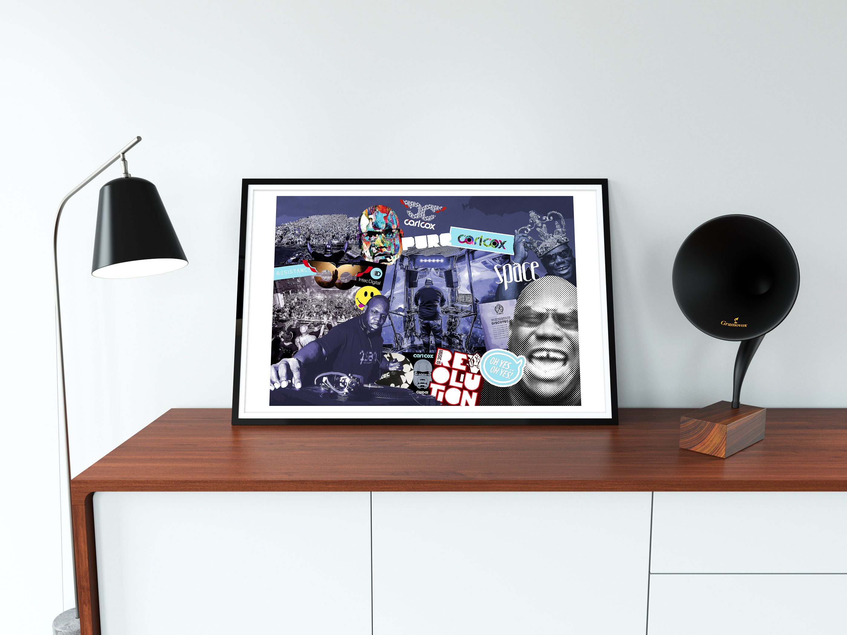 Carl Cox Tribute - Limited Edition Print. Carl Cox Gift, Acid House ...