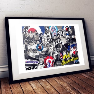 Mod Generation - Limited Edition Print. Mod Wall Art, Mod Culture ...