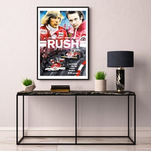 Rush - Limited Edition Print. Rush Movie Print, Rush Film Print, Rush ...