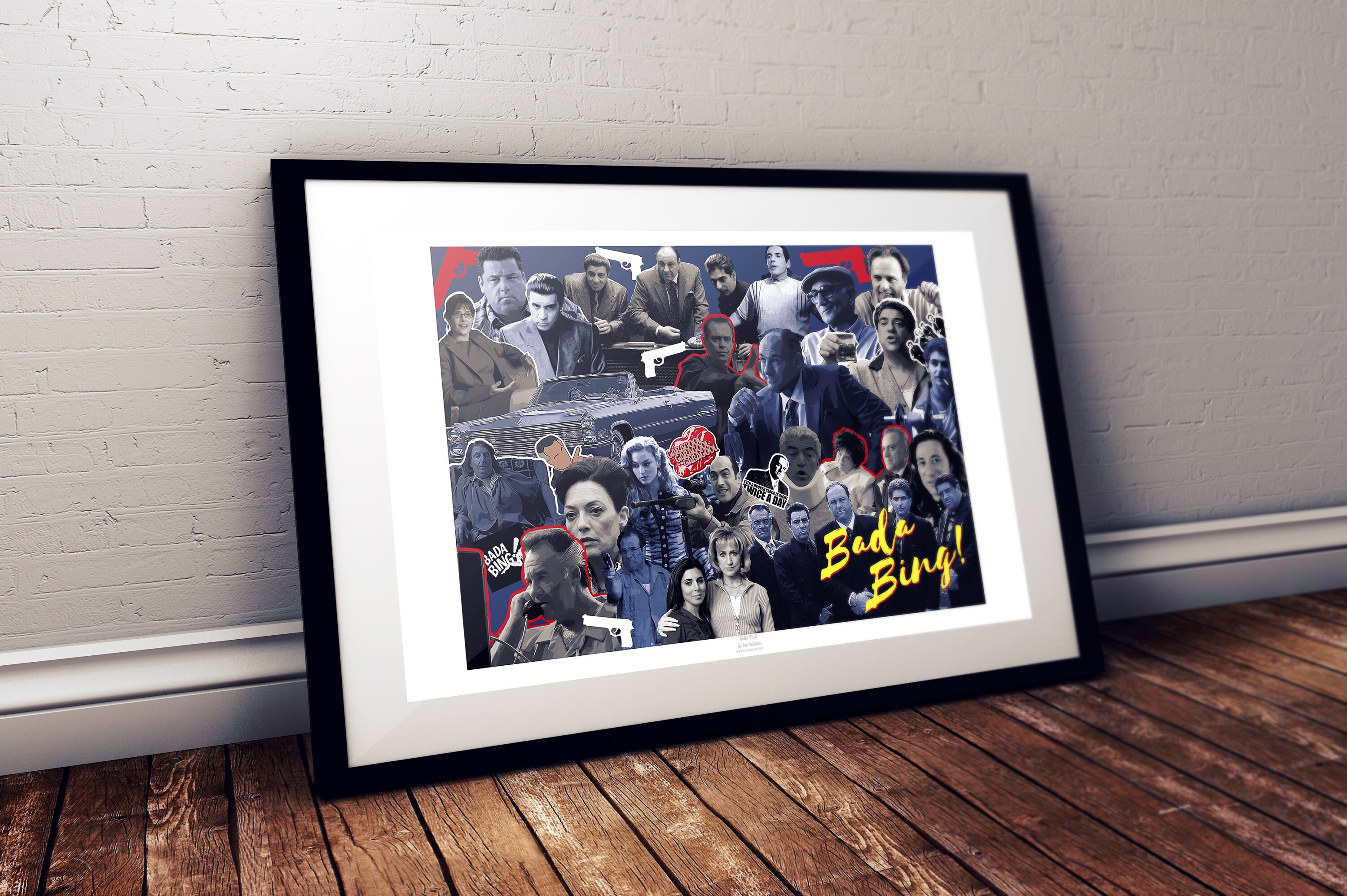 The Sopranos Limited Edition Print The Sopranos Print Etsy