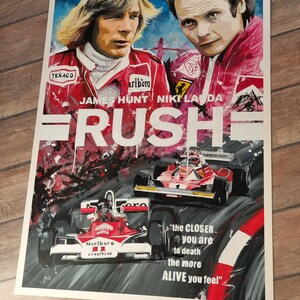 Rush - Limited Edition Print. Rush Movie Print, Rush Film Print, Rush ...