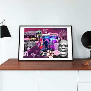 Carl Cox Tribute Limited Edition Print. Carl Cox Gift, Acid House Print ...