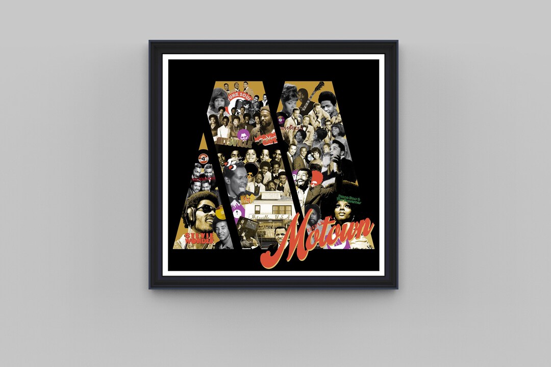 Motown History - Limited Edition Print. Motown Music Art, Motown Print ...