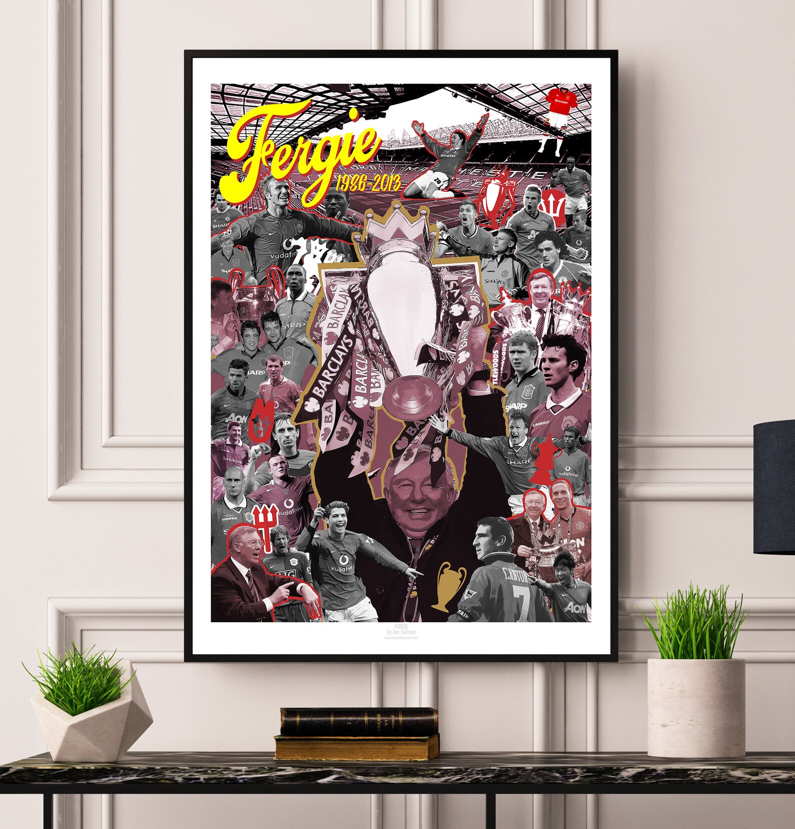 Alex Ferguson Tribute Limited Edition Print. Alex Ferguson - Etsy