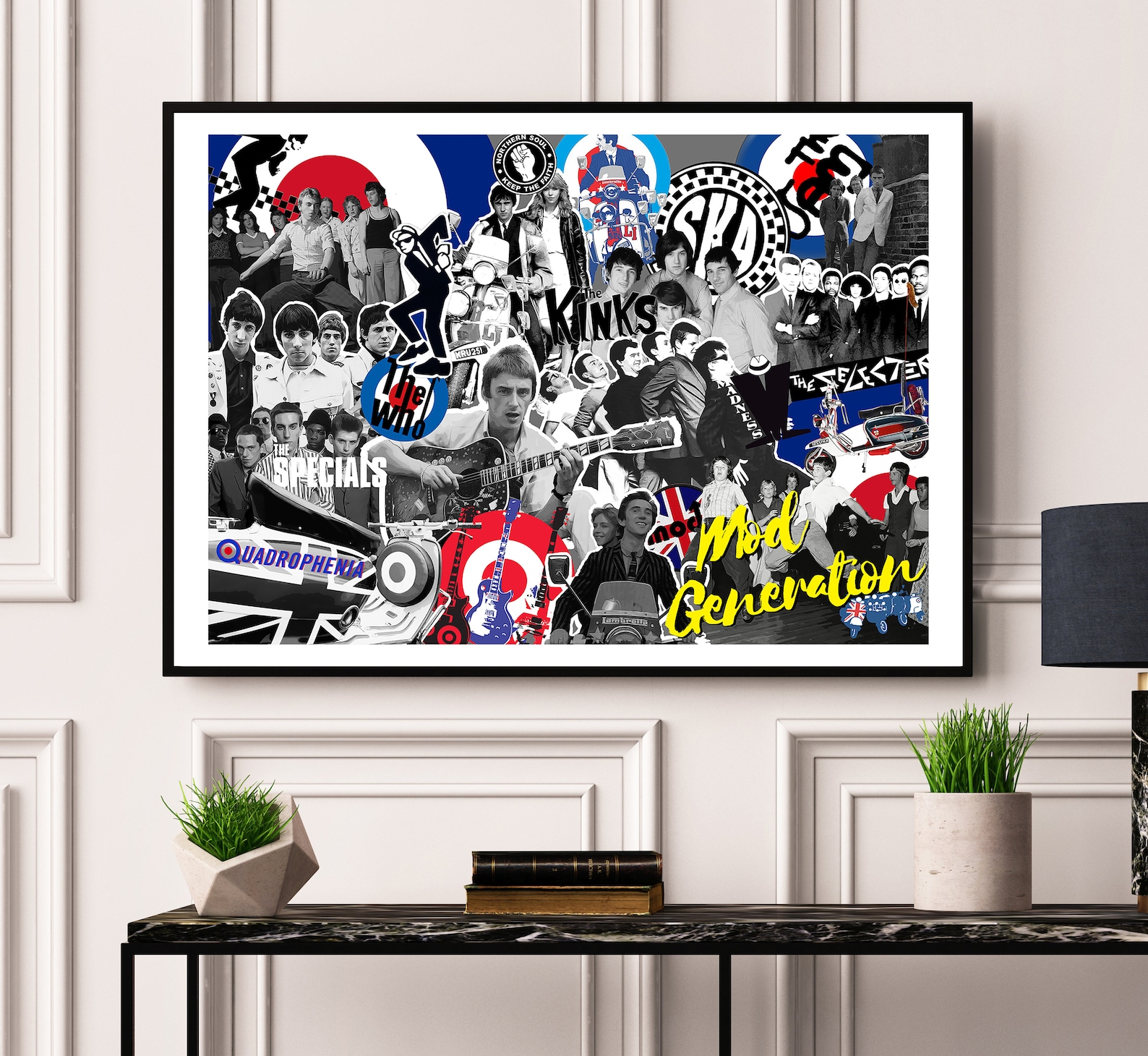 Mod Generation Limited Edition Print. Mod Wall Art Mod - Etsy UK