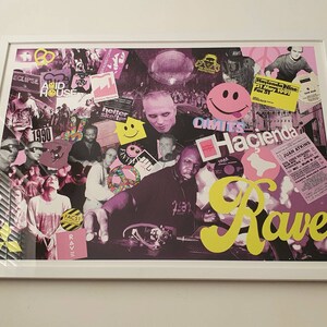 Rave Culture Limited Edition Print. Acid House Print, Acid House Wall ...