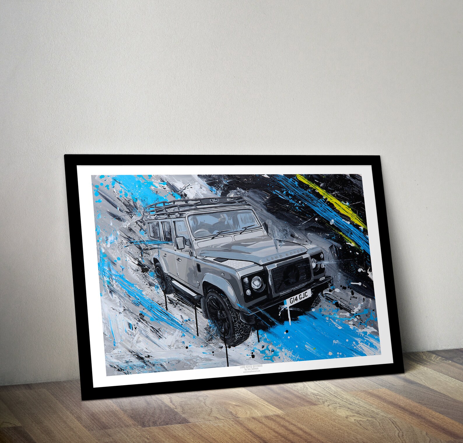 Land Rover Defender - Limited Edition Print. Land Rover Defender Wall ...