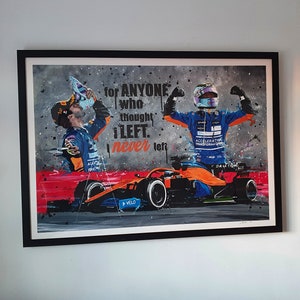 Daniel Ricciardo - Limited Edition Print. Daniel Ricciardo Poster ...